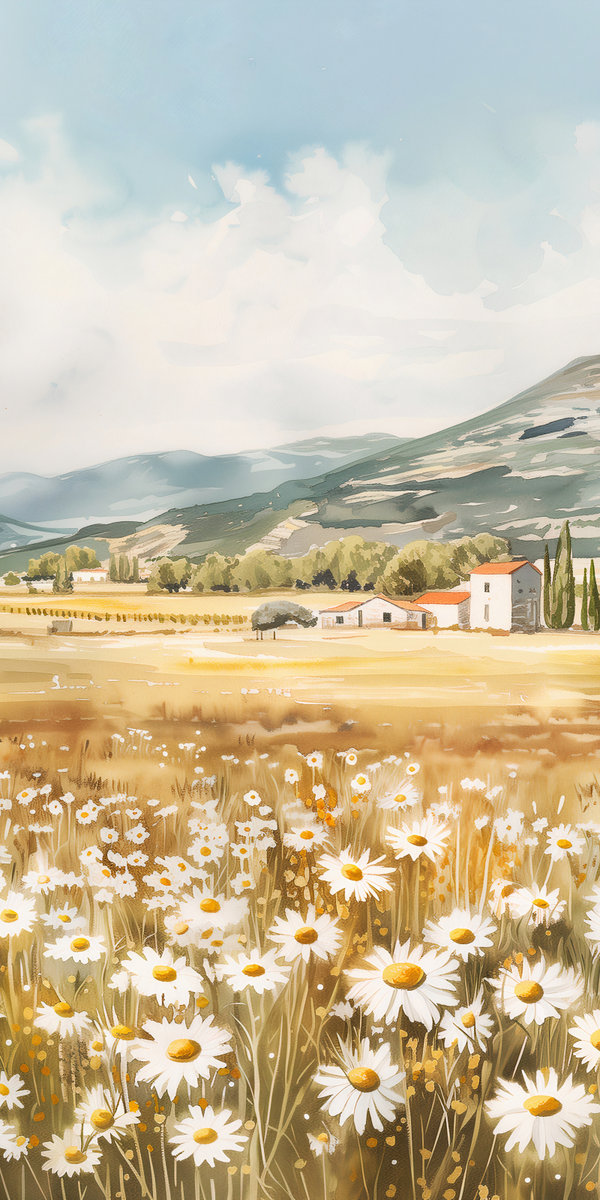 Plakat 50x100cm Spokojny Sielski Dzień - Inna marka | Sklep EMPIK.COM