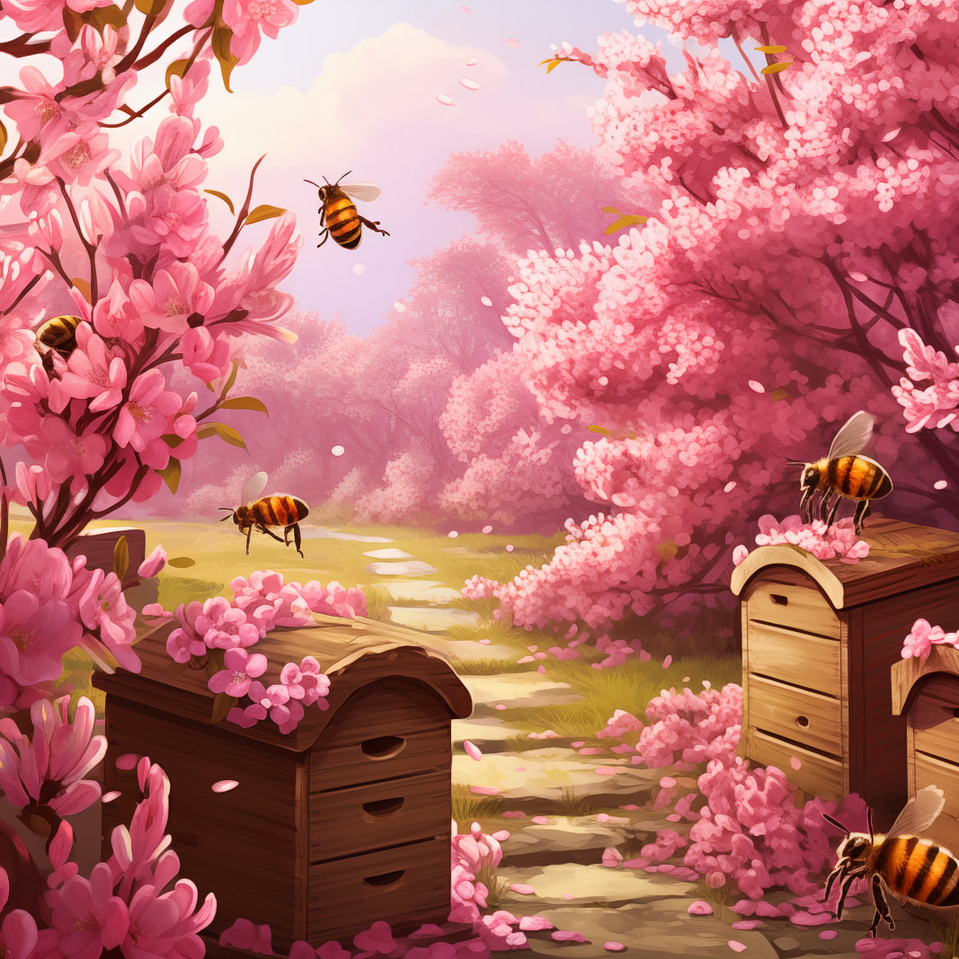 Plakat 50x50cm Życie w Ulach - Inna marka | Sklep EMPIK.COM