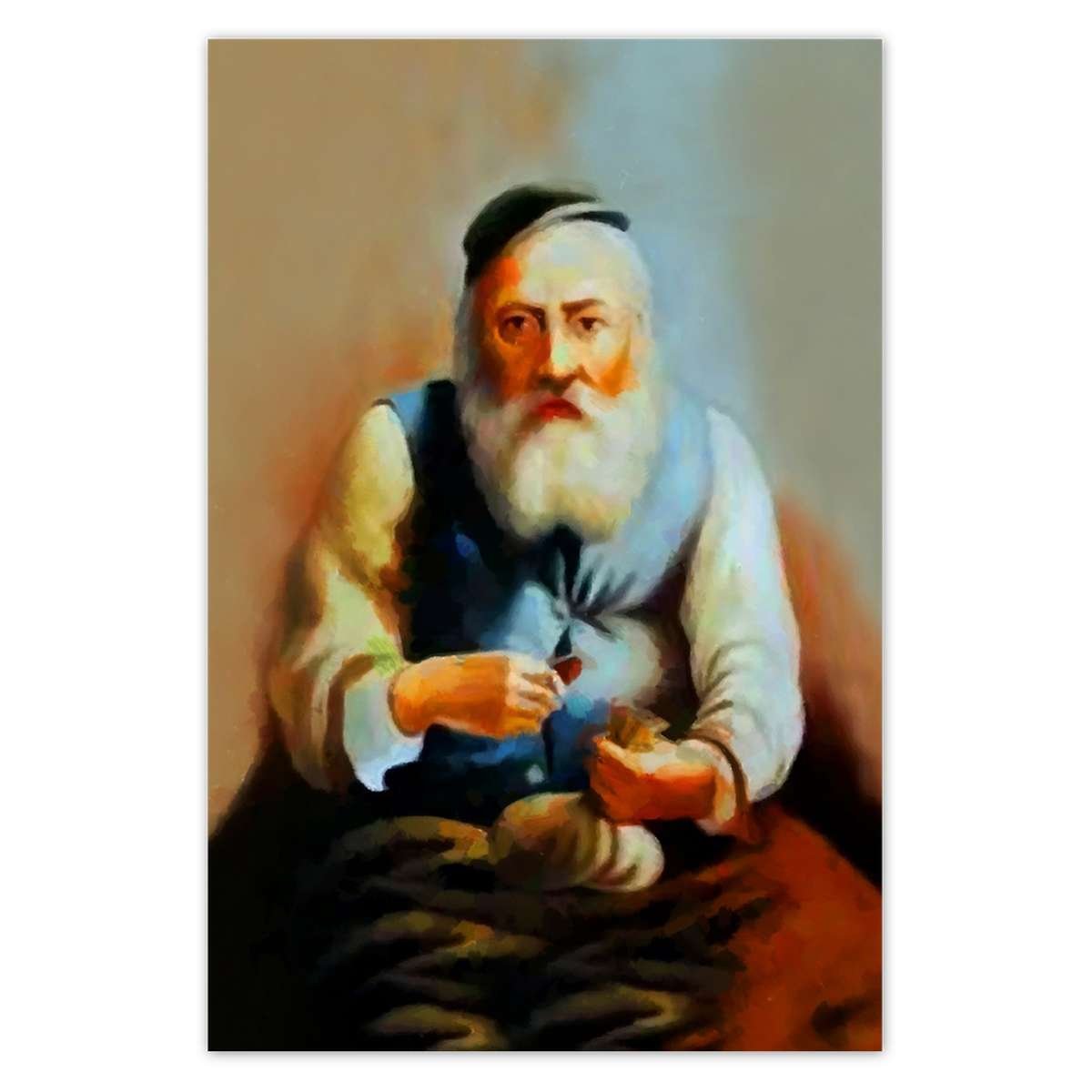 Plakat 62x93 Żyd liczący pieniądze - ZeSmakiem | Sklep EMPIK.COM