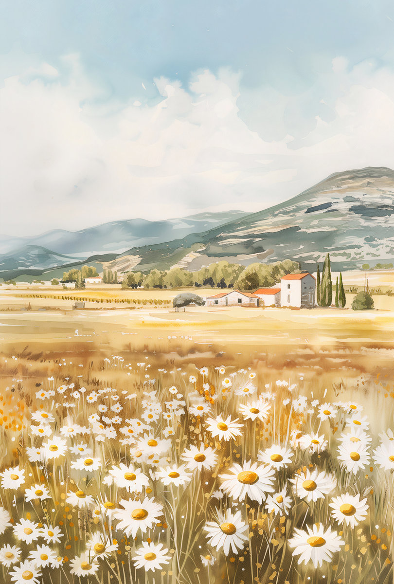 Plakat 67,5x100cm Spokojny Sielski Dzień - Inna marka | Sklep EMPIK.COM