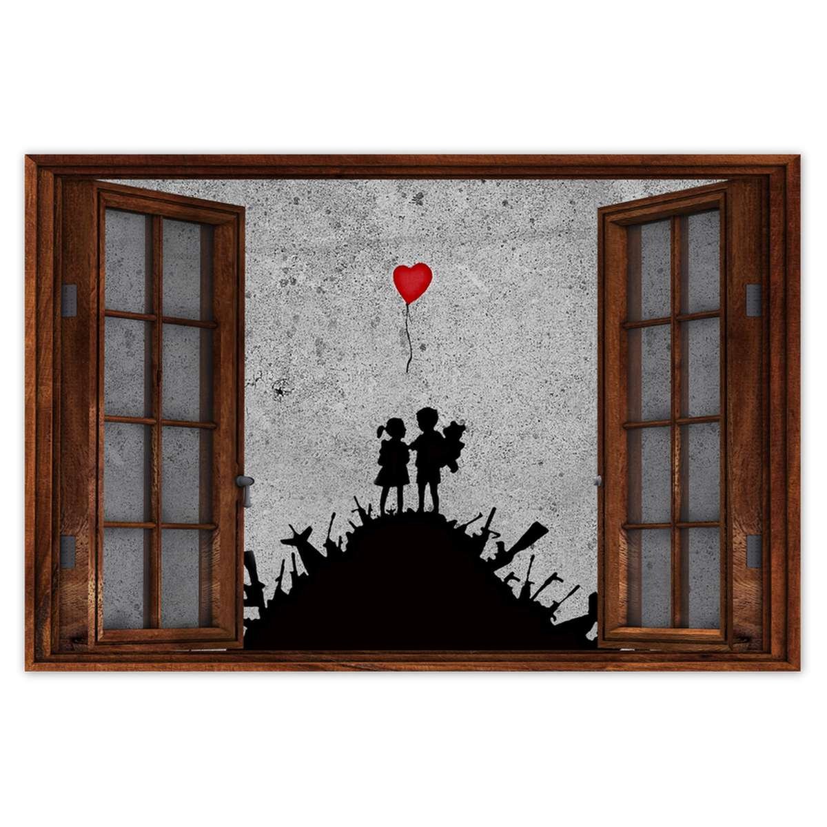 Plakat 90x60 Banksy Dzieci na stosie - ZeSmakiem | Sklep EMPIK.COM