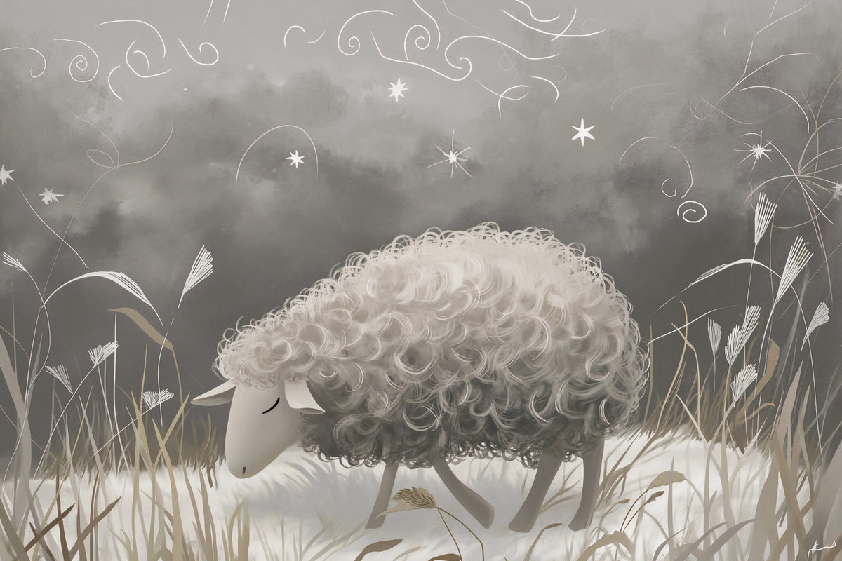 Plakat 91,5x61cm Bujna Owca - Zakito Posters | Sklep EMPIK.COM