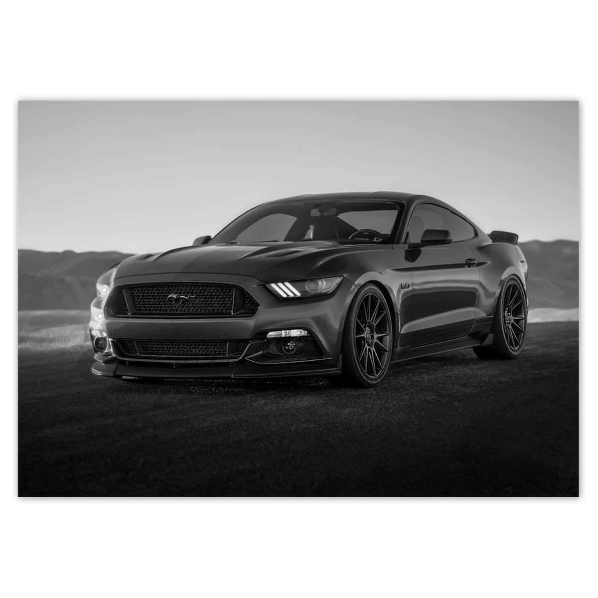 Plakat A3 POZIOM Ford Mustang - ZeSmakiem | Sklep EMPIK.COM
