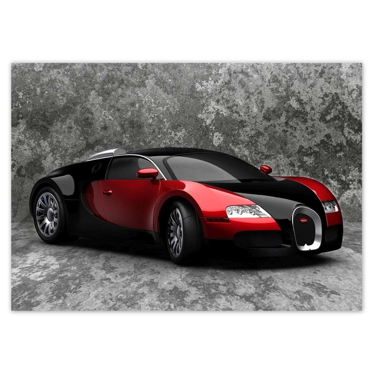 Plakat A4 POZIOM Bugatti Veyron - ZeSmakiem | Sklep EMPIK.COM