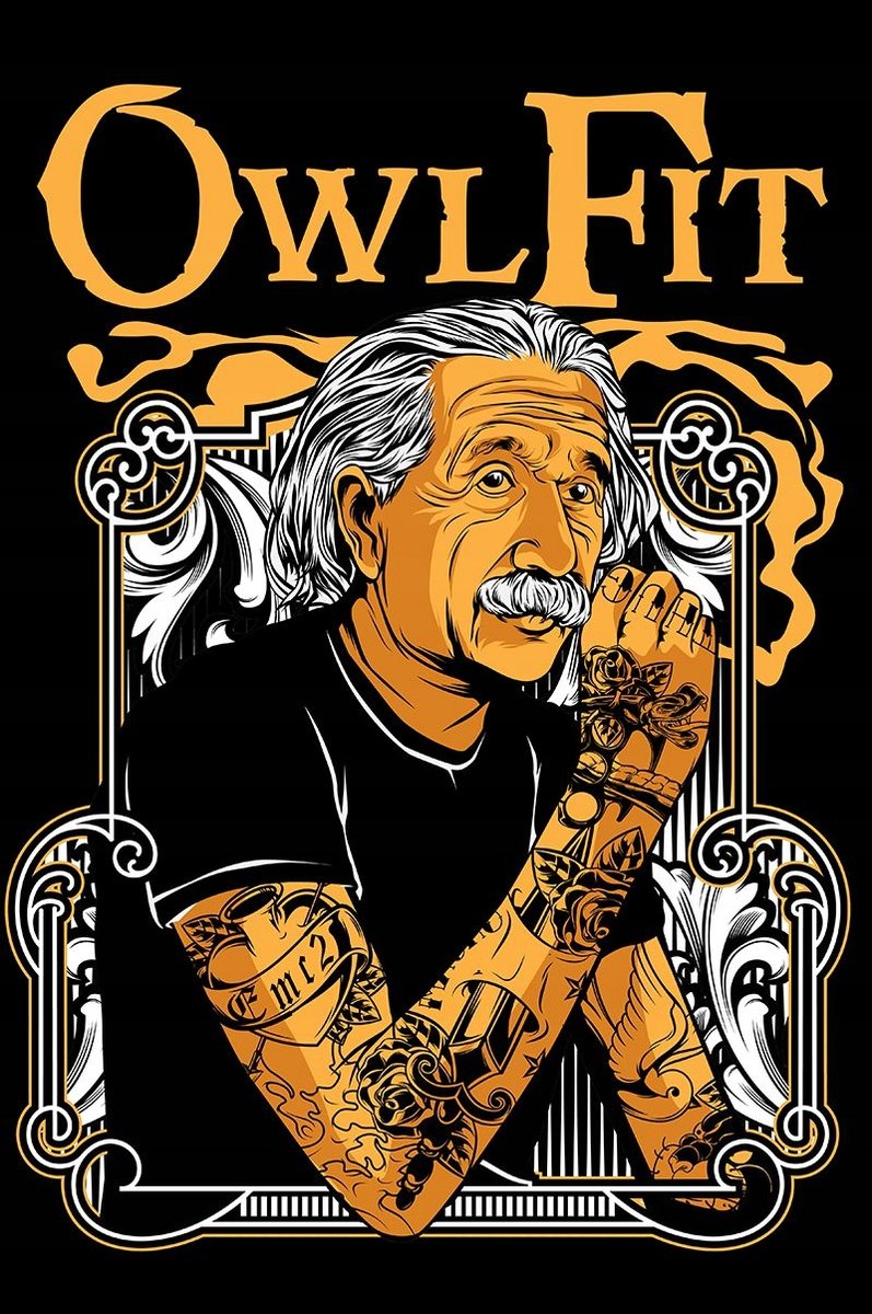 Plakat Albert Einstein Mem Śmieszny 60x40 cm - Atram | Sklep EMPIK.COM