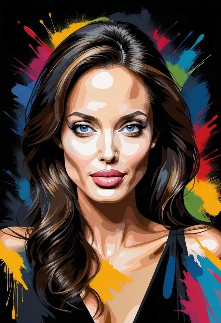 Plakat Angelina Jolie Aktorka Obraz Poster 100x70 cm #30 - Atram ...