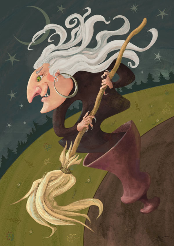 Plakat, Baba Jaga, 20x30 cm - Inny producent | Sklep EMPIK.COM