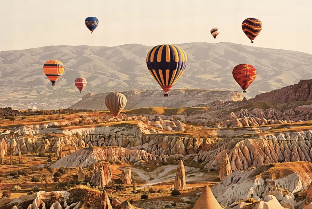 Plakat Balony Kapadocja Turcja 30x21 cm - Atram | Sklep EMPIK.COM