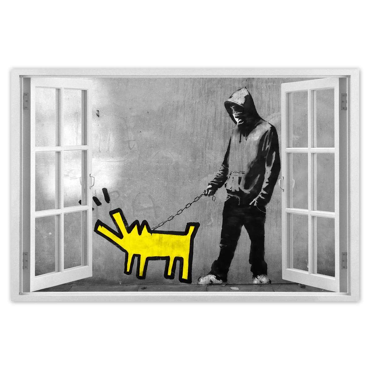 Plakat Banksy Piesek, 90x60 cm - ZeSmakiem | Sklep EMPIK.COM
