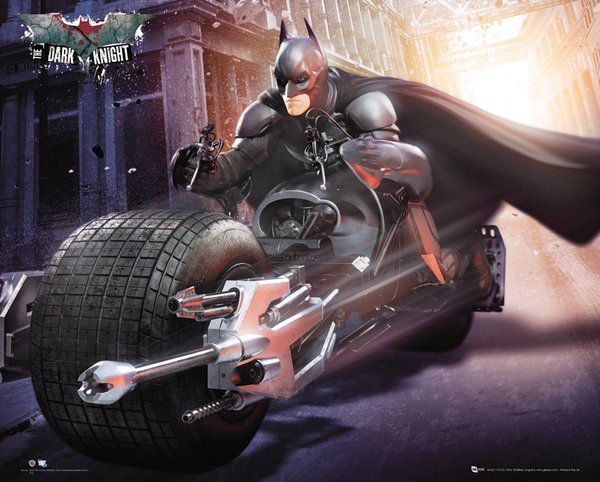 plakat BATMAN THE DARK KNIGHT RISES - BIKE - GB eye | Sklep EMPIK.COM