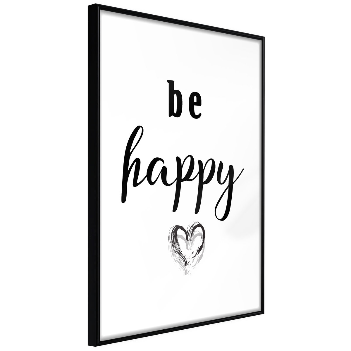 Plakat - Be happy [Poster] - ARTGEIST | Sklep EMPIK.COM