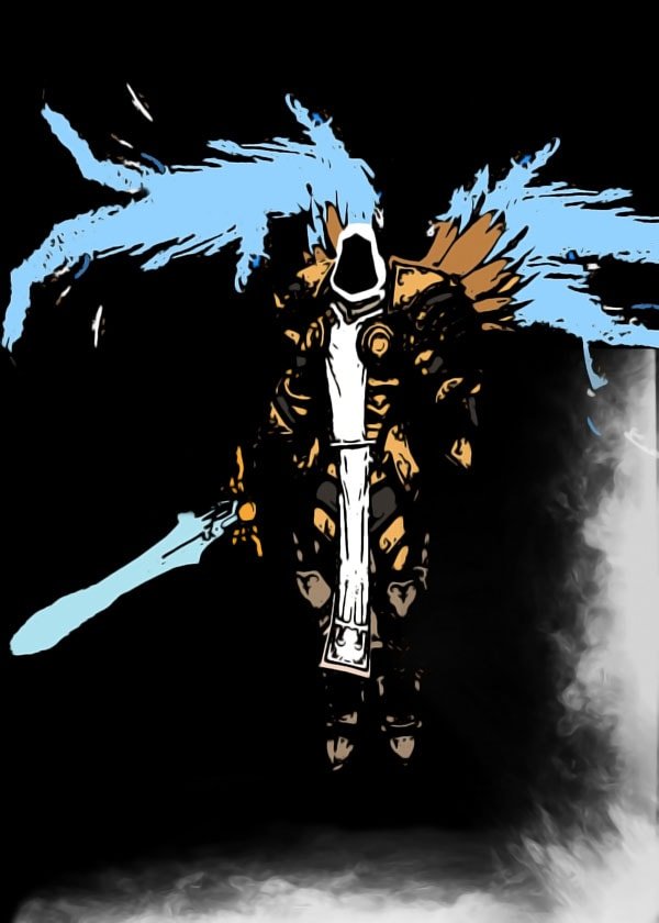 Plakat, BlizzardVerse Stencils - Tyrael, the Stalwart Defender of ...