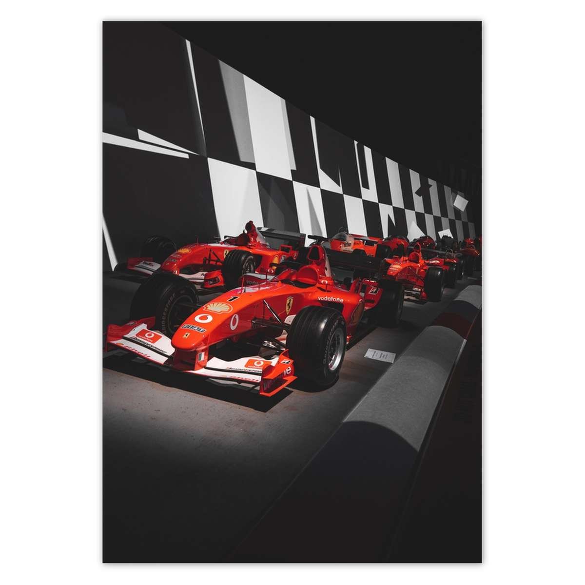 Plakat Bolid Formuła 1, 70x100 cm - ZeSmakiem | Sklep EMPIK.COM