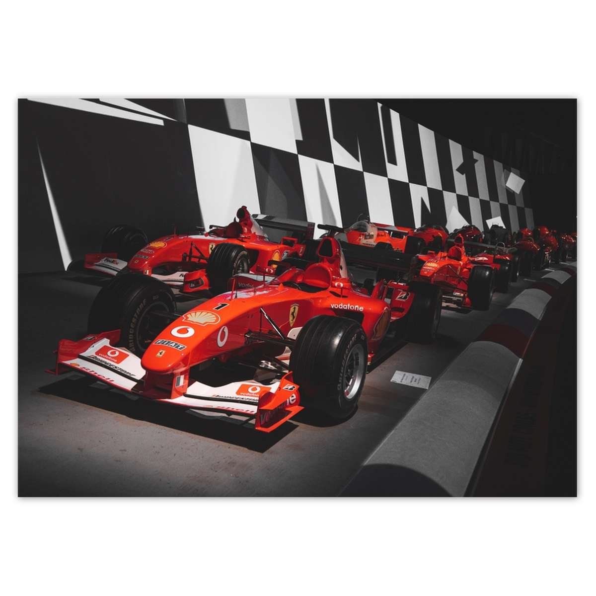 Plakat Bolid Formuła 1, 70x50 cm - ZeSmakiem | Sklep EMPIK.COM