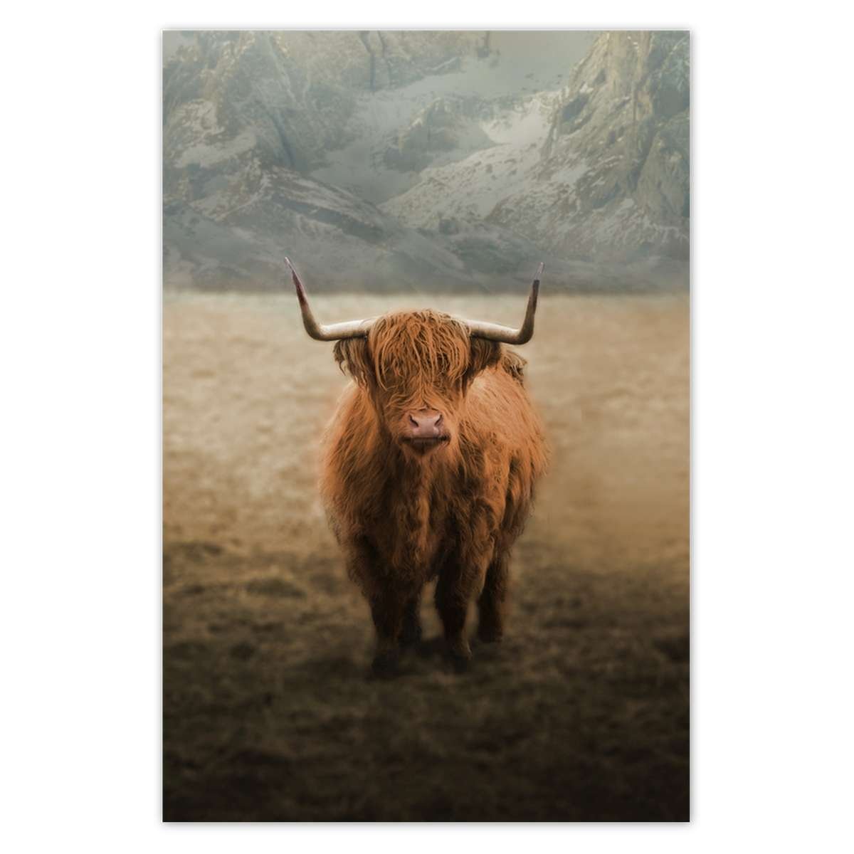 Plakat Bydło rogate, 40x60 cm - ZeSmakiem | Sklep EMPIK.COM