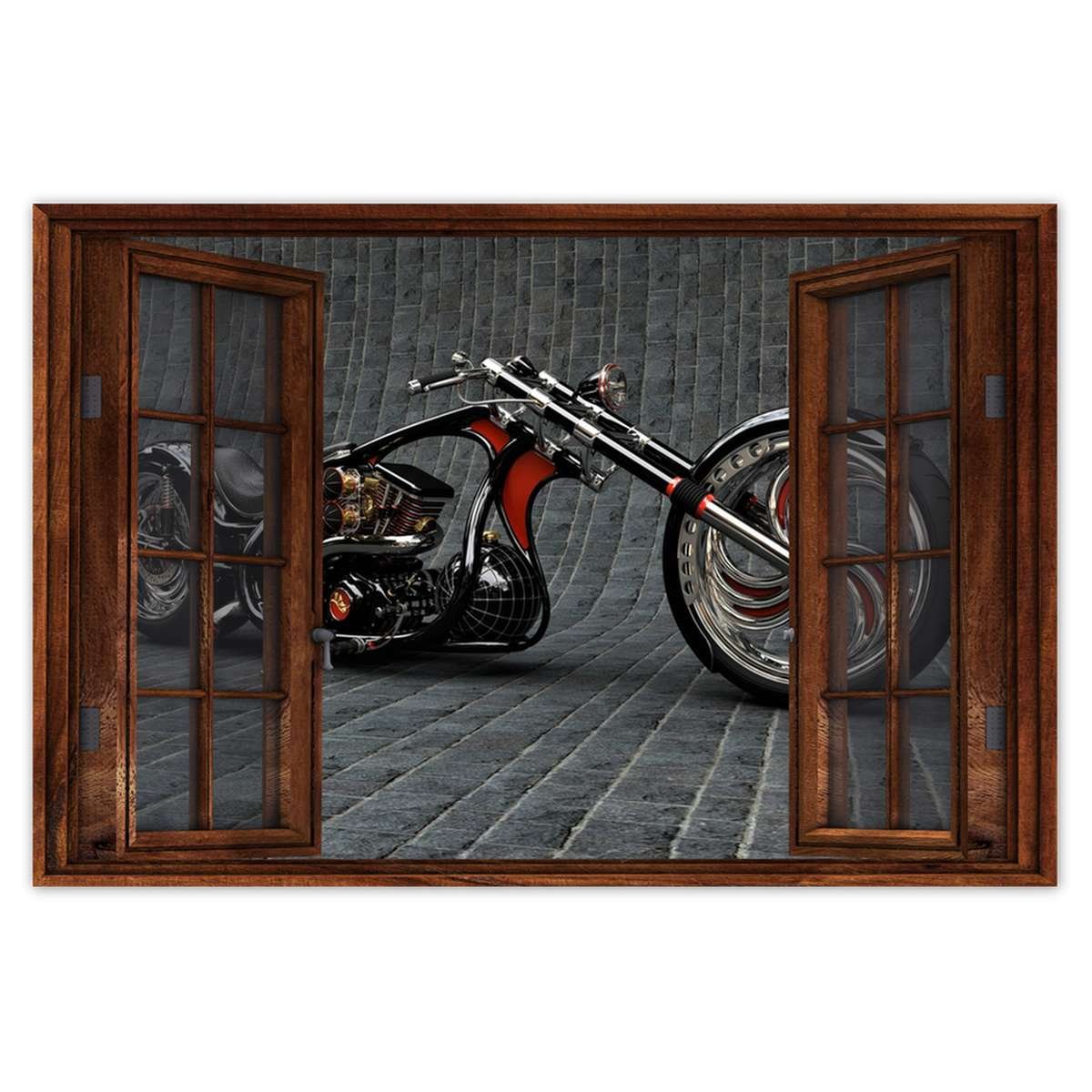 Plakat Chopper Motocykl Motor, 120x80 cm - ZeSmakiem | Sklep EMPIK.COM