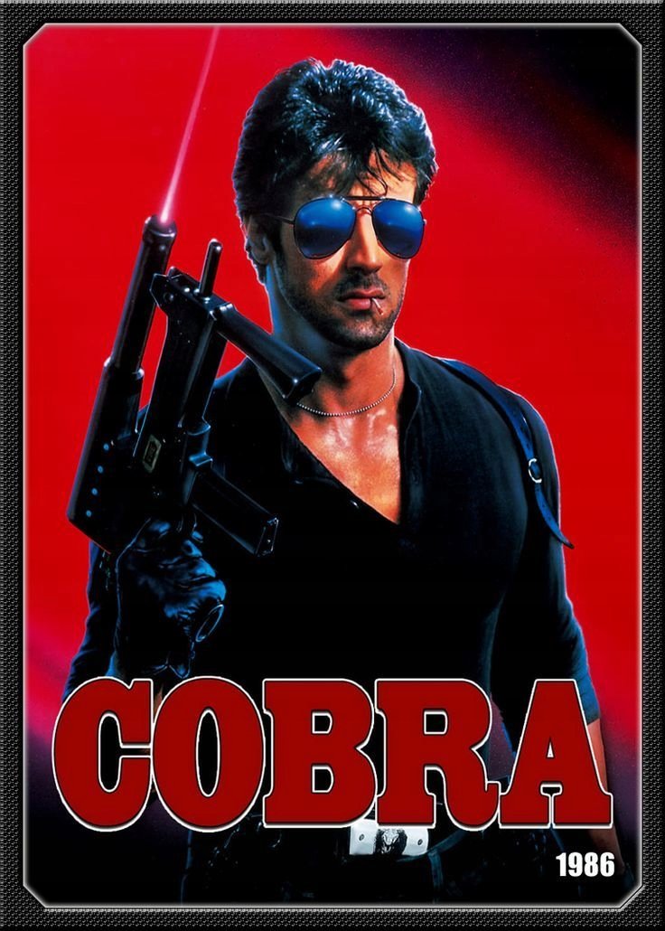 Plakat Cobra 1986 Obraz Vintage Retro 91,5x61 cm - Atram | Sklep EMPIK.COM