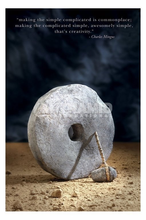 plakat CREATIVITY - THE WHEEL - Pyramid | Sklep EMPIK.COM