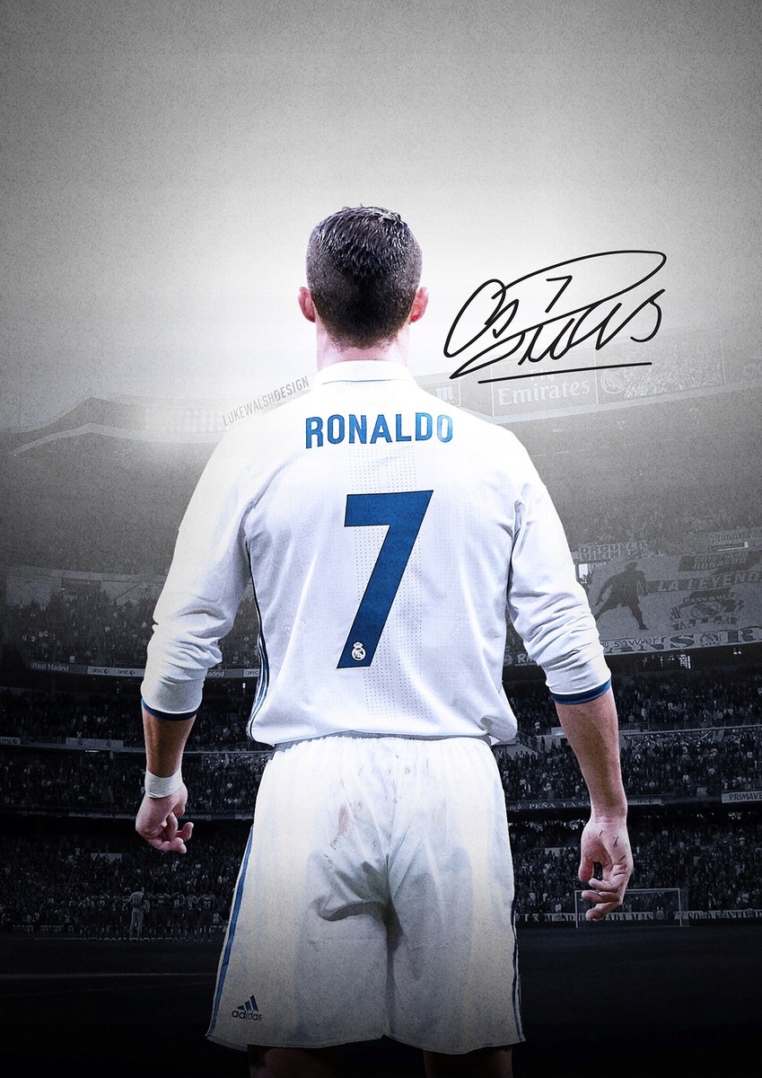 Plakat CRISTIANO RONALDO CR7 DLA FANA Piłka Nożna OBRAZ 100x70 cm #104 ...