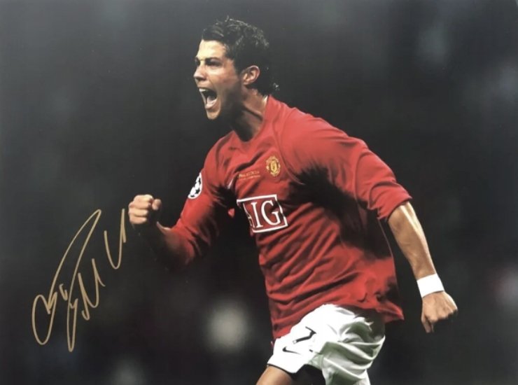 Plakat CRISTIANO RONALDO CR7 MANCHESTER UNITED 100x70 cm #114 - Atram ...