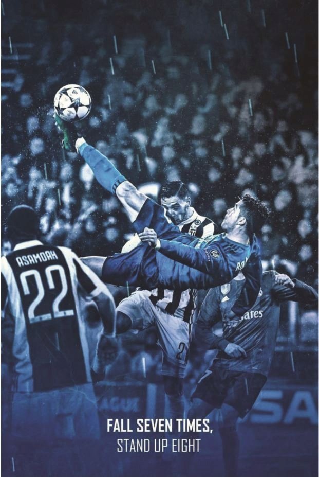 Plakat Cristiano Ronaldo CR7 Piłka Nożna 70x50 cm - Atram | Sklep EMPIK.COM