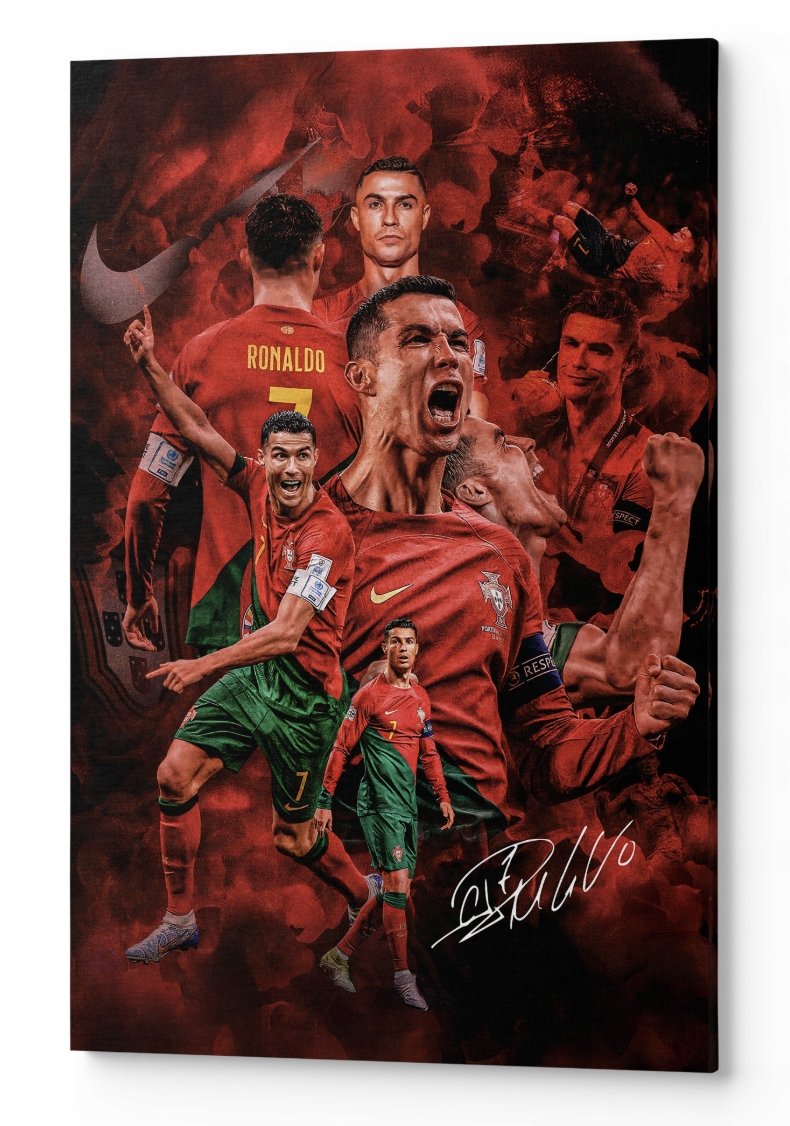 PLAKAT Cristiano Ronaldo CR7 REAL MADRYT 100x70 cm #3 - Atram | Sklep ...
