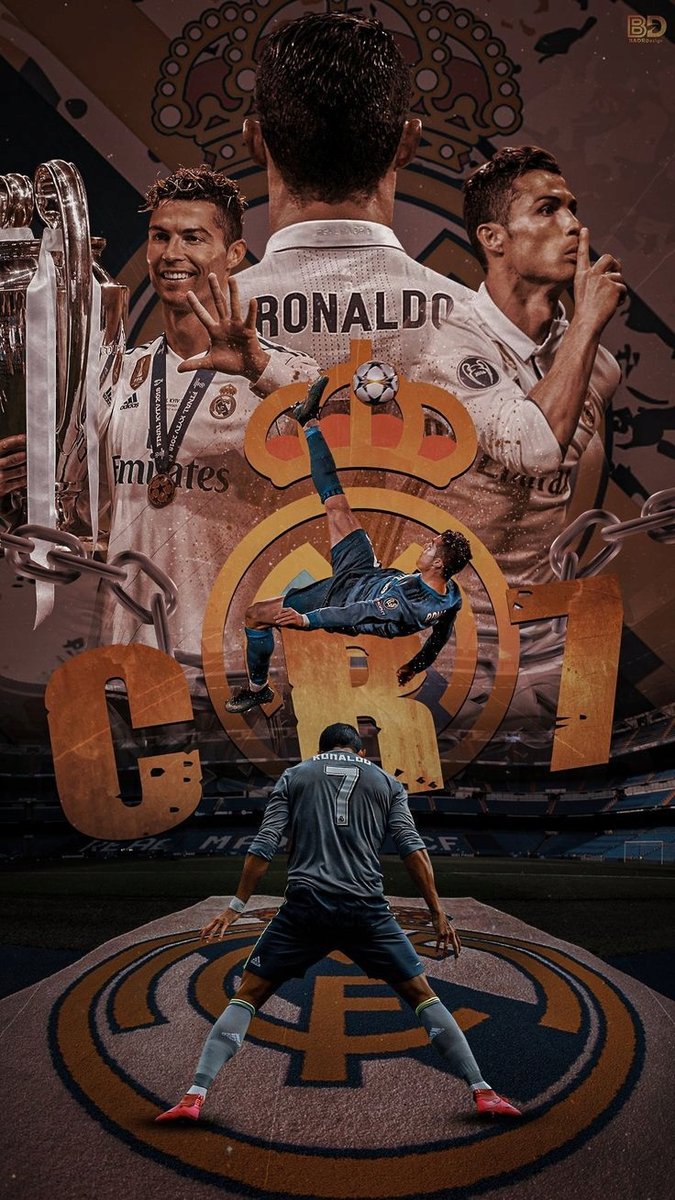 Plakat Cristiano Ronaldo CR7 Real Madryt 50x40 cm - Atram | Sklep EMPIK.COM