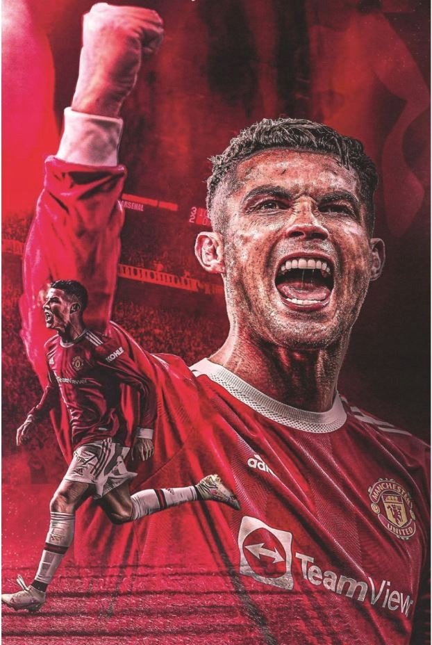 Plakat Cristiano Ronaldo CR7 Real Madryt 70x50 cm - Atram | Sklep EMPIK.COM