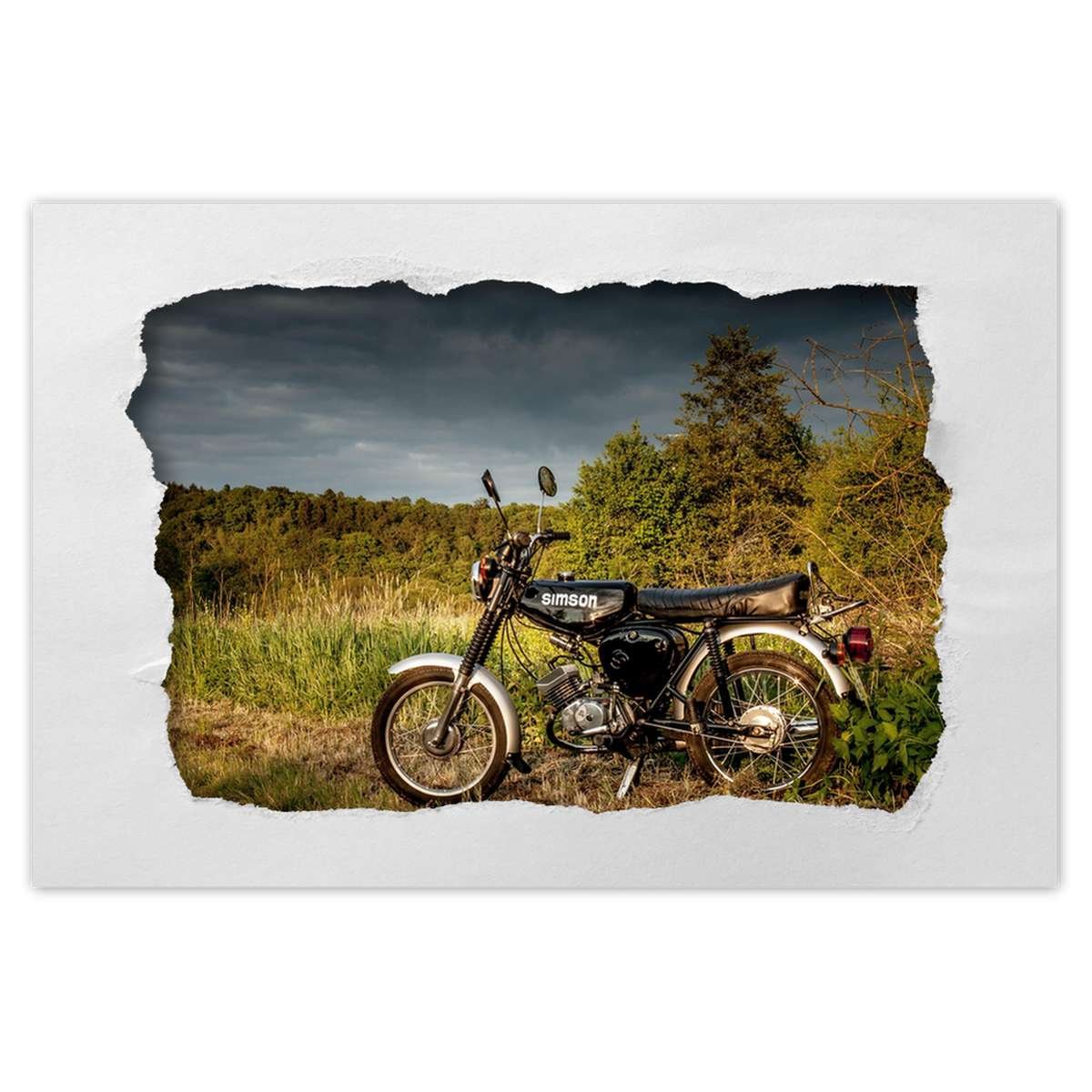 Plakat Czarny Simson, 60x40 cm - ZeSmakiem | Sklep EMPIK.COM