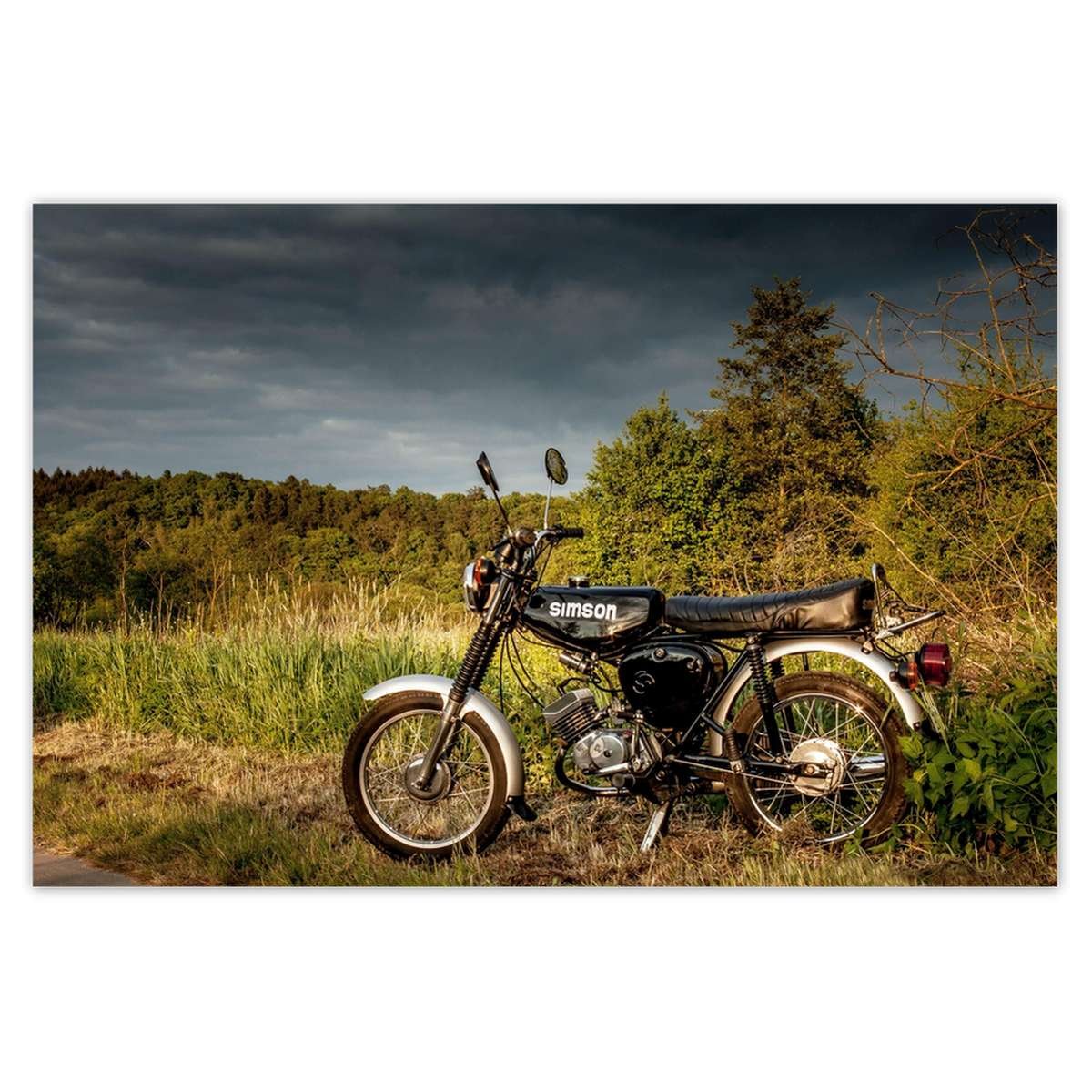 Plakat Czarny Simson, 93x62 cm - ZeSmakiem | Sklep EMPIK.COM