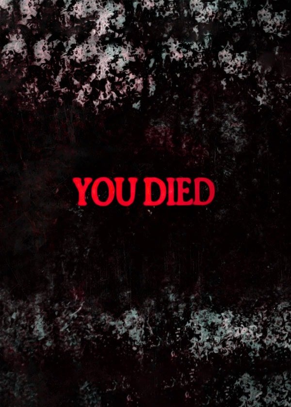 Plakat, Dark Souls - YOU DIED, 20x30 cm - Inna marka | Sklep EMPIK.COM