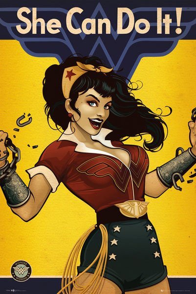 plakat DC COMICS - WONDER WOMAN BOMBSHELL - GB eye | Sklep EMPIK.COM