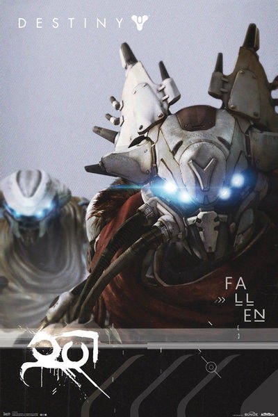 plakat DESTINY - FALLEN - GB eye | Sklep EMPIK.COM