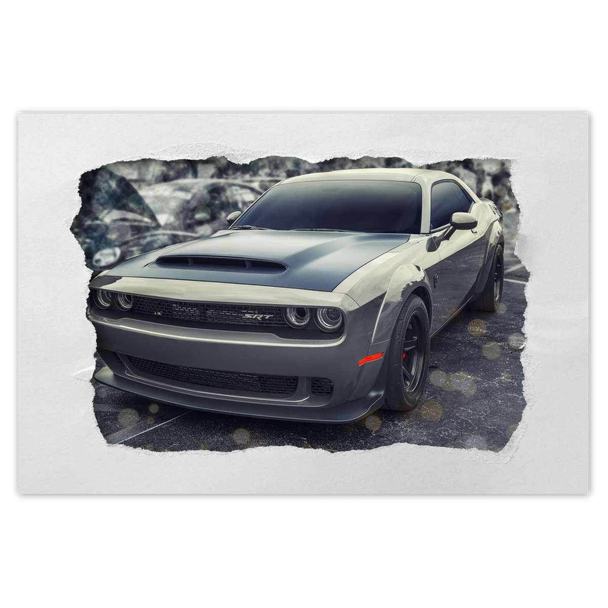 Plakat Dodge Charger SRT Demon, 90x60 cm - ZeSmakiem | Sklep EMPIK.COM
