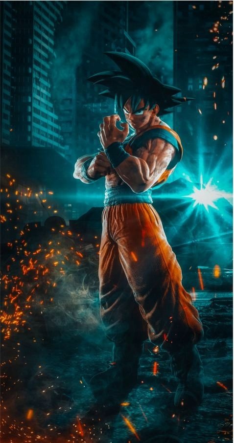 Plakat Dragon Ball goku Super Sayian 30x21 cm - Atram | Sklep EMPIK.COM