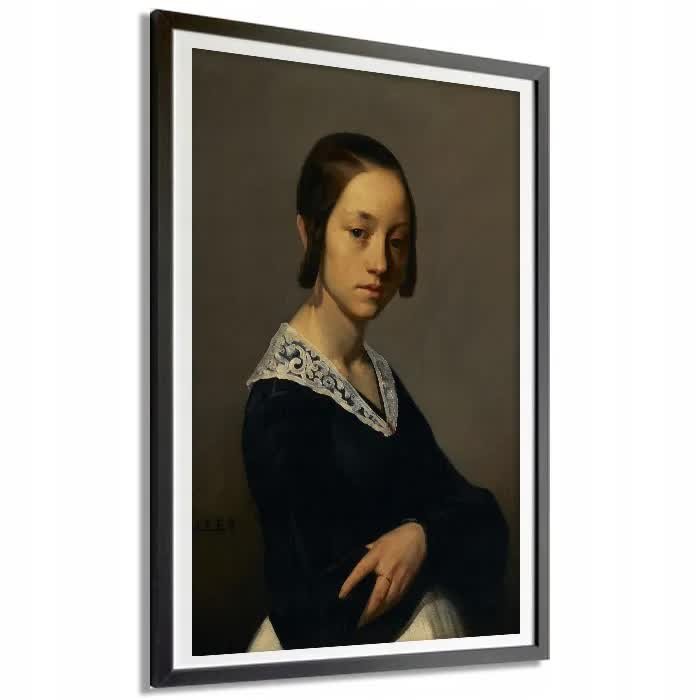 PLAKAT DUŻY 91x61cm DZIEŁO SZTUKI PORTET ART Wzory - Inna marka | Sklep ...