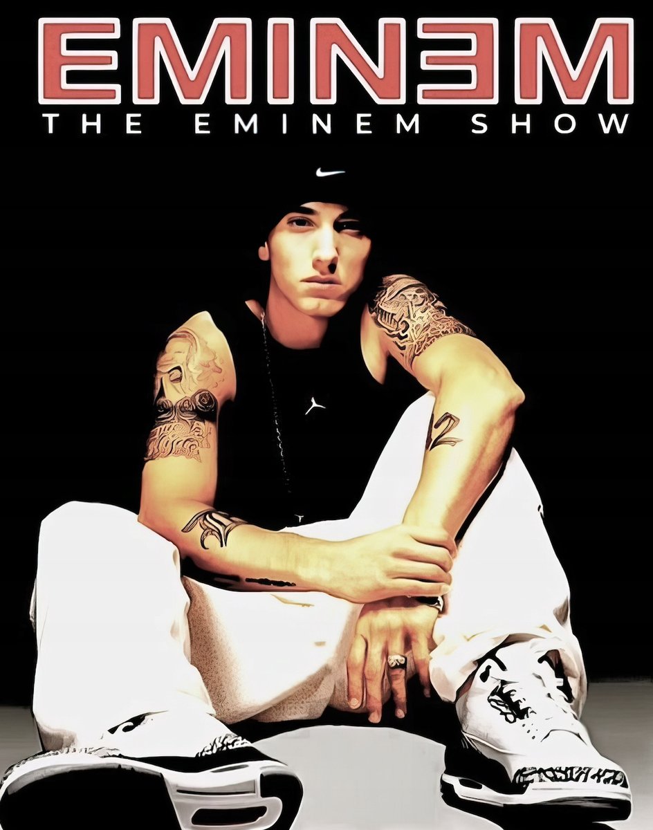 Plakat Eminem Vintage Retro Obraz 50x40 cm - Atram | Sklep EMPIK.COM