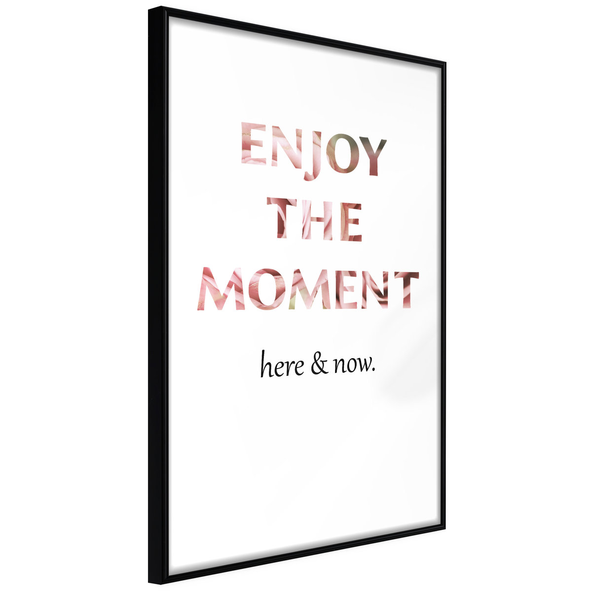 Plakat - Enjoy the Moment [Poster] 40x60 Rama czarna papier plakatowy ...