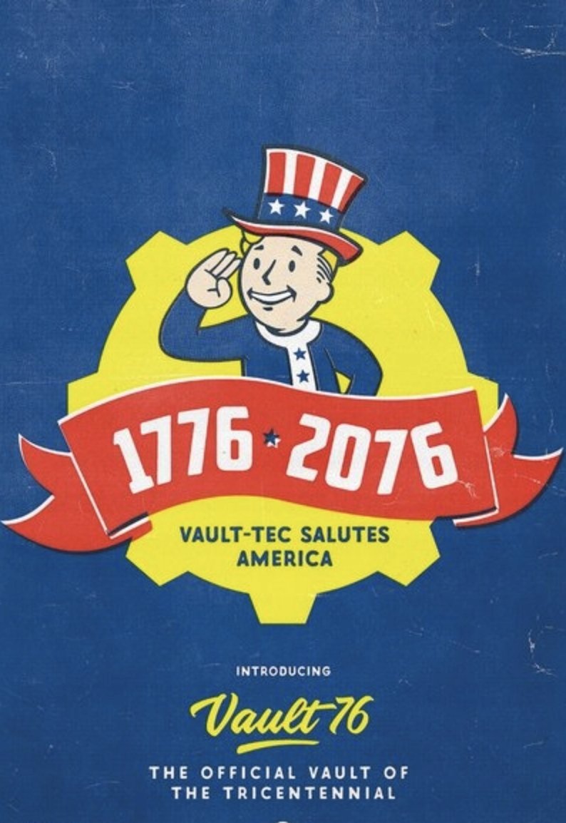 Plakat Fallout 76 Tricentennial Obraz 70x50 cm #28 - Atram | Sklep ...