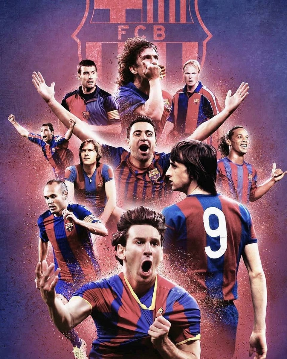 Plakat FC Barcelona Legendy Barca Messi 50x40 cm - Atram | Sklep EMPIK.COM