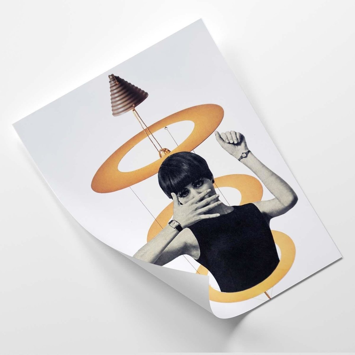 Plakat FEEBY Abstrakcja kobieta w kołach - Lili Chartrand 30x45 - Feeby ...