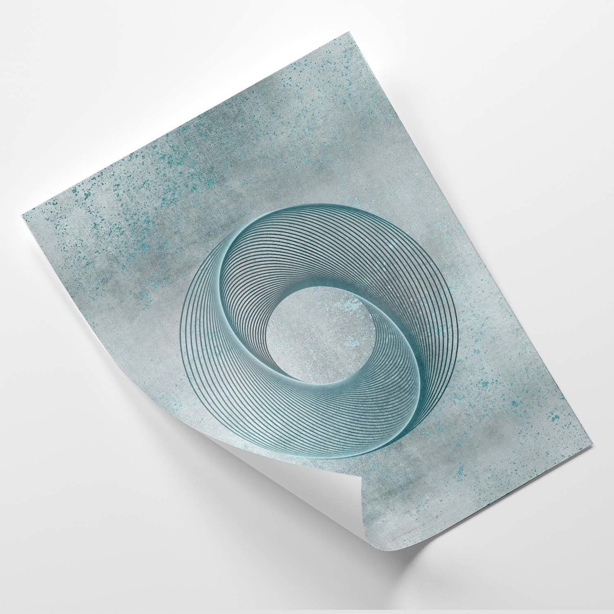 Plakat FEEBY Niebieskie koło - Andrea Haase 60x80 - Feeby | Sklep EMPIK.COM