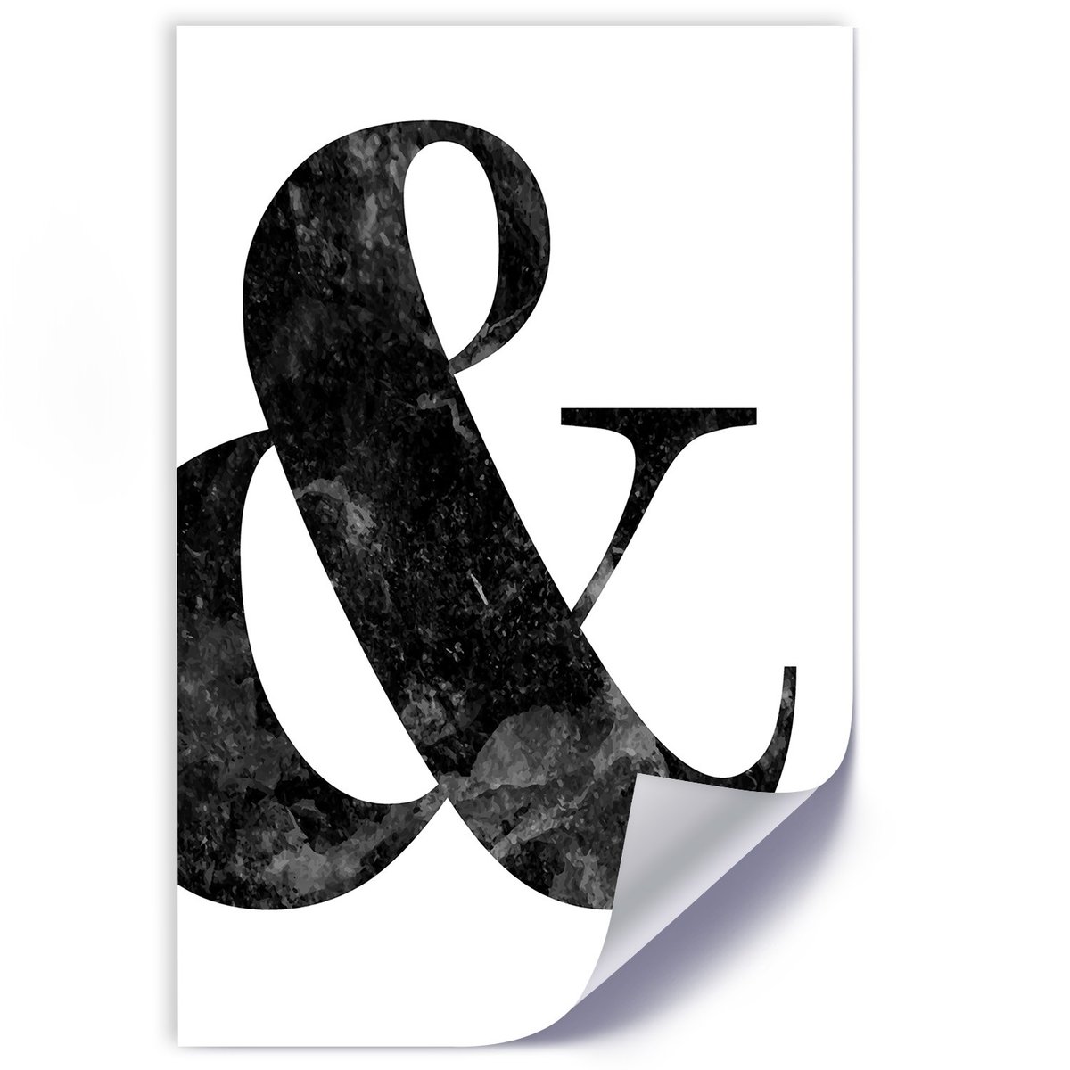 Plakat FEEBY Typograficzny znak AND 70x100 - Feeby | Sklep EMPIK.COM