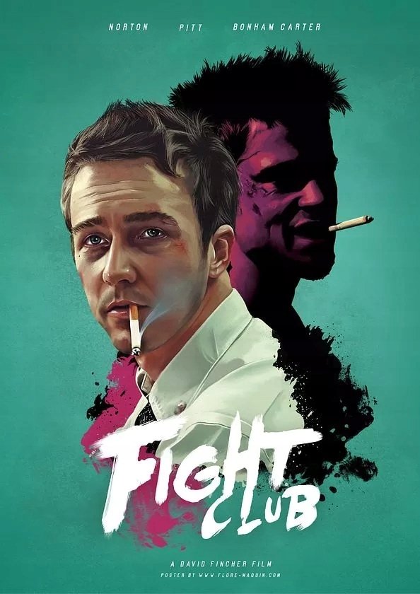 Plakat Fight Club Brad pitt Filmowy 40x30 cm - Atram | Sklep EMPIK.COM