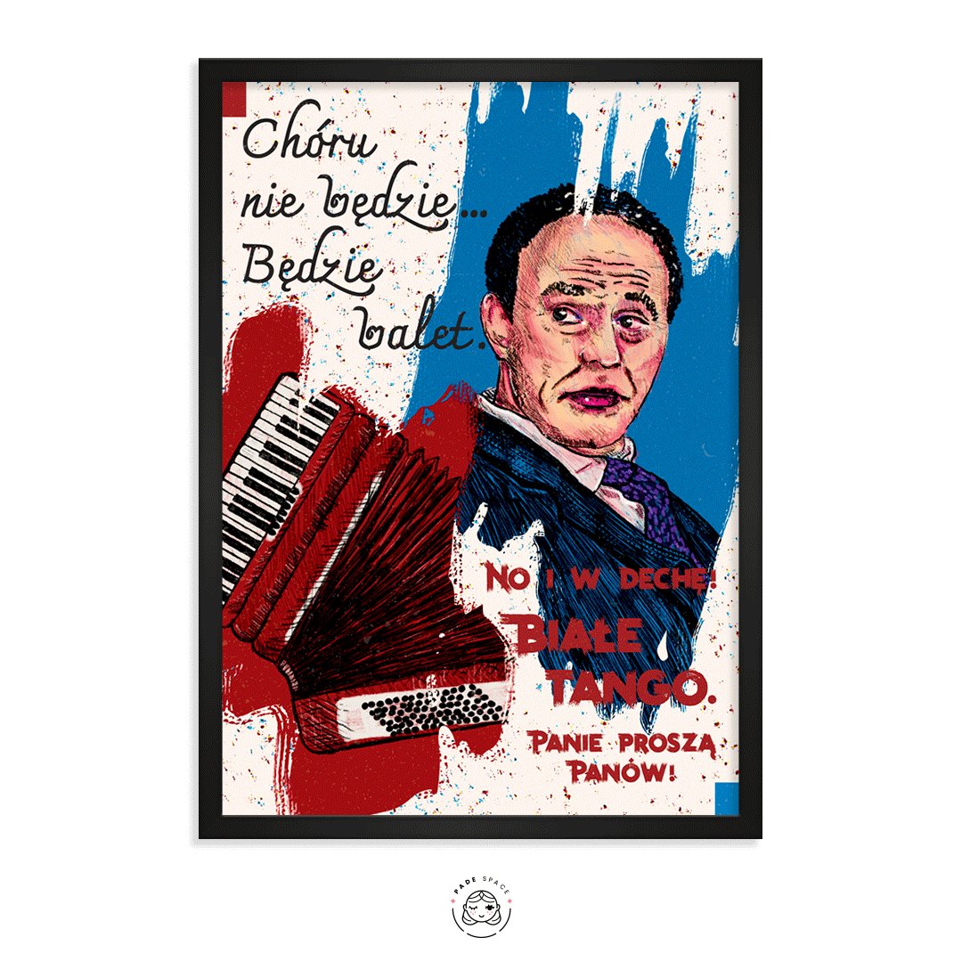 Plakat filmowy - Stanisław Anioł (Alternatywy 4) 50x70 cm serial polski ...