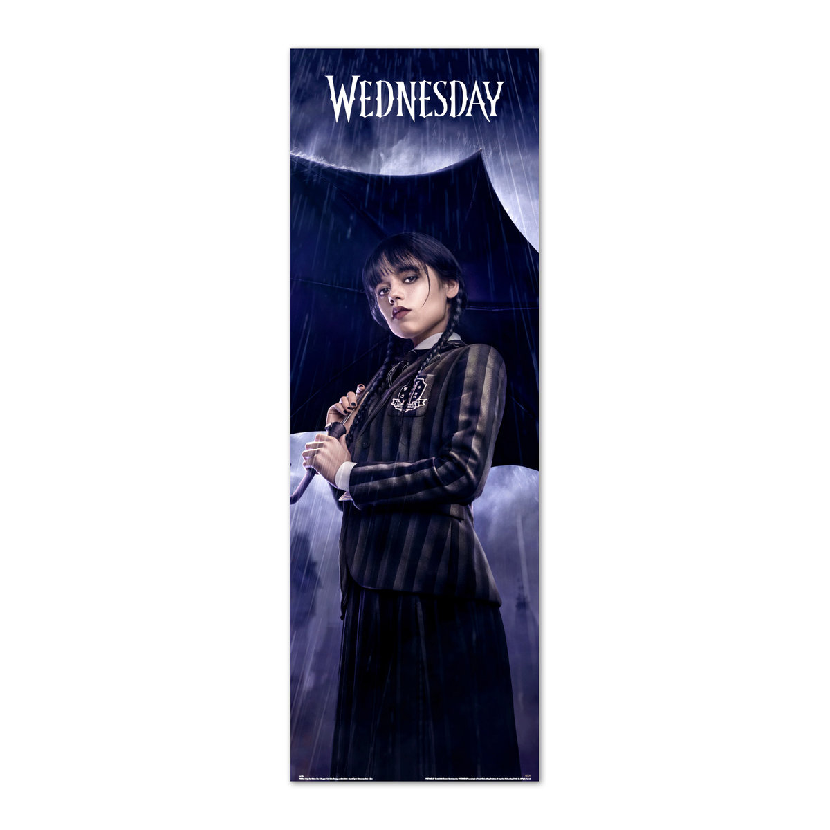 Plakat filmowy Wednesday Addams Plakaty młodzieżowe na ścianę 158x53 cm ...
