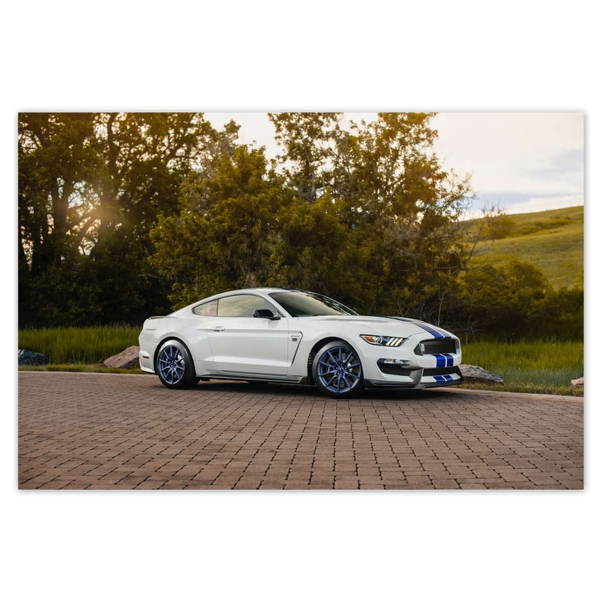 Plakat Ford Mustang Samochód USA, 120x80 cm - ZeSmakiem | Sklep EMPIK.COM