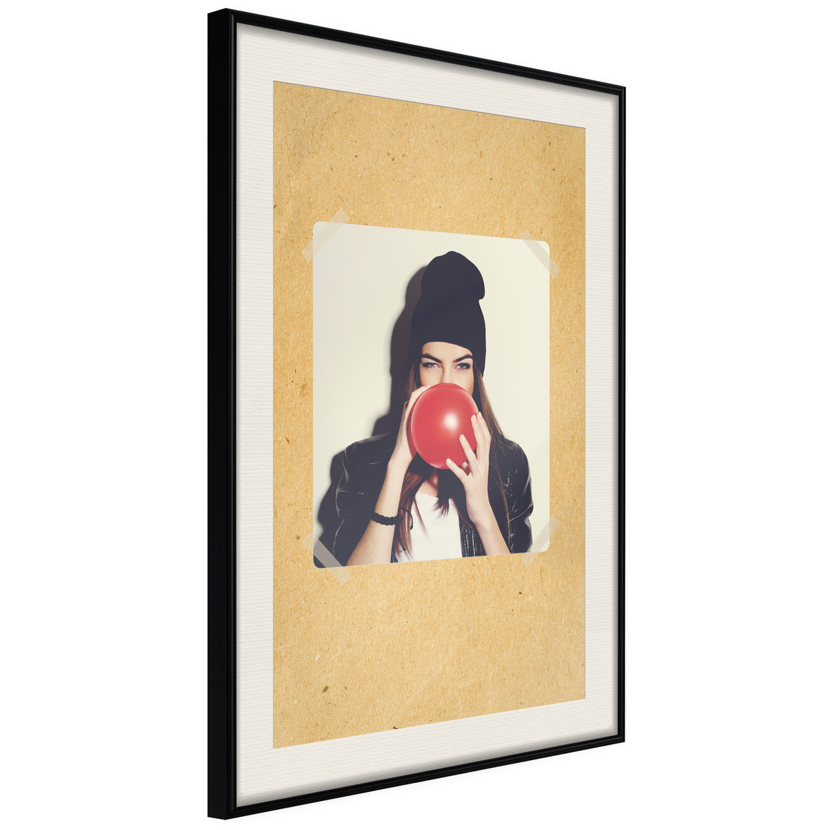 Plakat - Fotografia [Poster] 40x60 Rama czarna z passe-partout papier ...