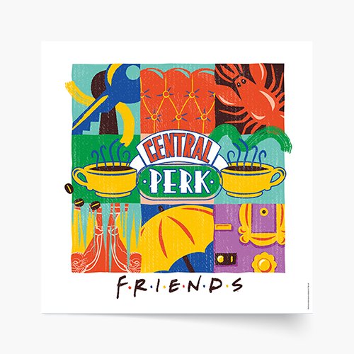 Plakat, Friends: Central Perk, 60x60 cm - Empik Foto | Sklep EMPIK.COM