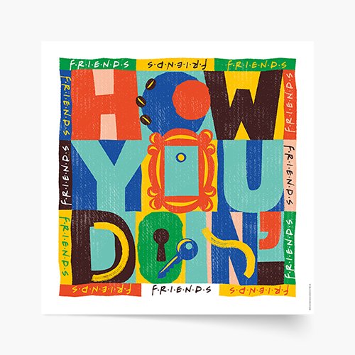 Plakat, Friends: How you doin, 30x30 cm - Empik Foto | Sklep EMPIK.COM